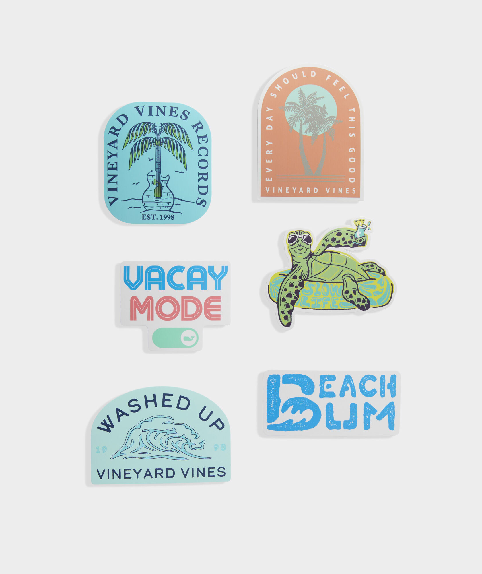 Shop Spring Break Sticker Pack at vineyard vines