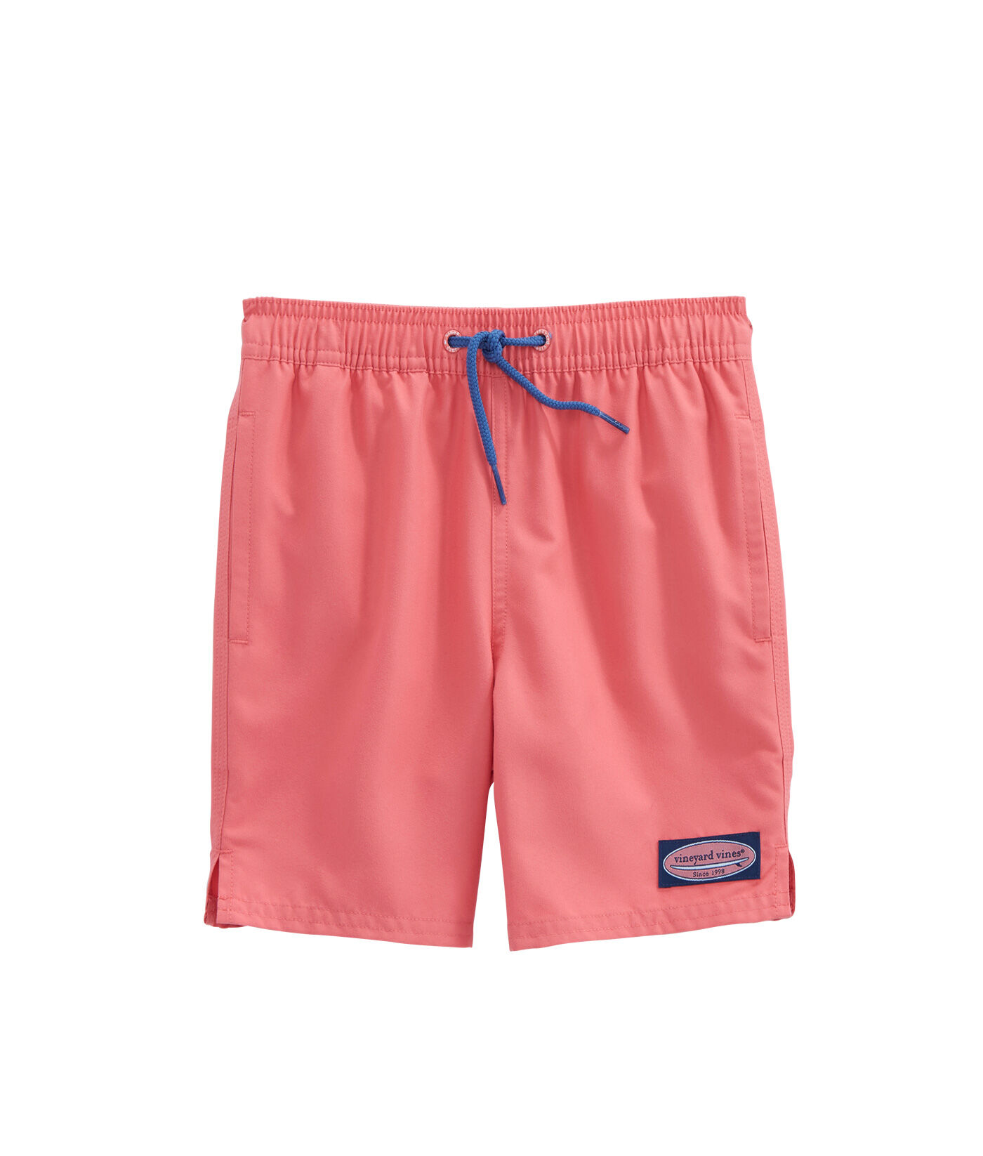 Shop Boys Solid Chappy Trunks at vineyard vines
