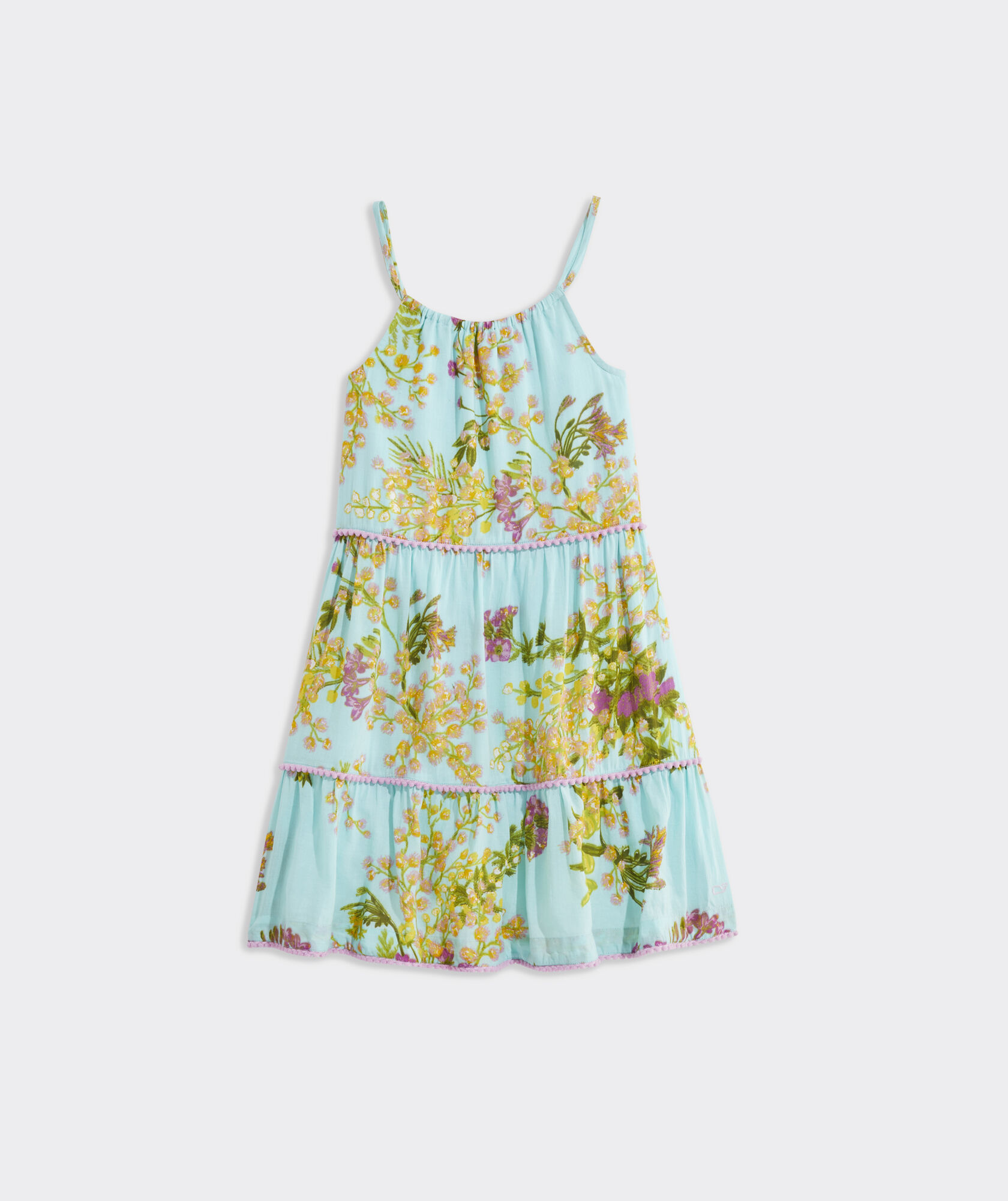Shop Girls Tiered Halter Dress at vineyard vines
