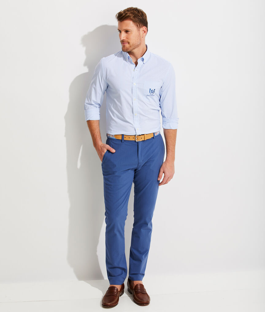 Shop Classic Fit Kentucky Derby On-The-Go Performance Murray Button ...