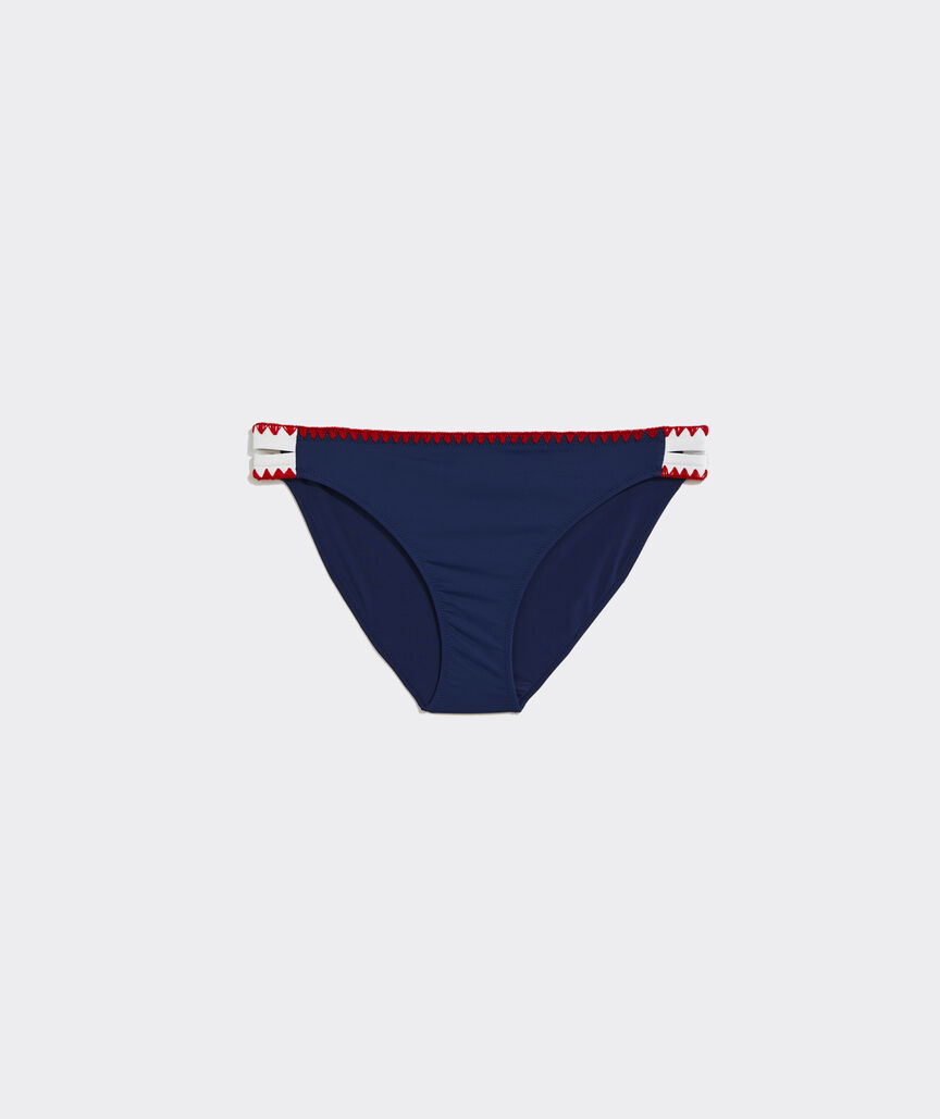 Shop Colorblock Coverstitch Bikini Bottom at vineyard vines