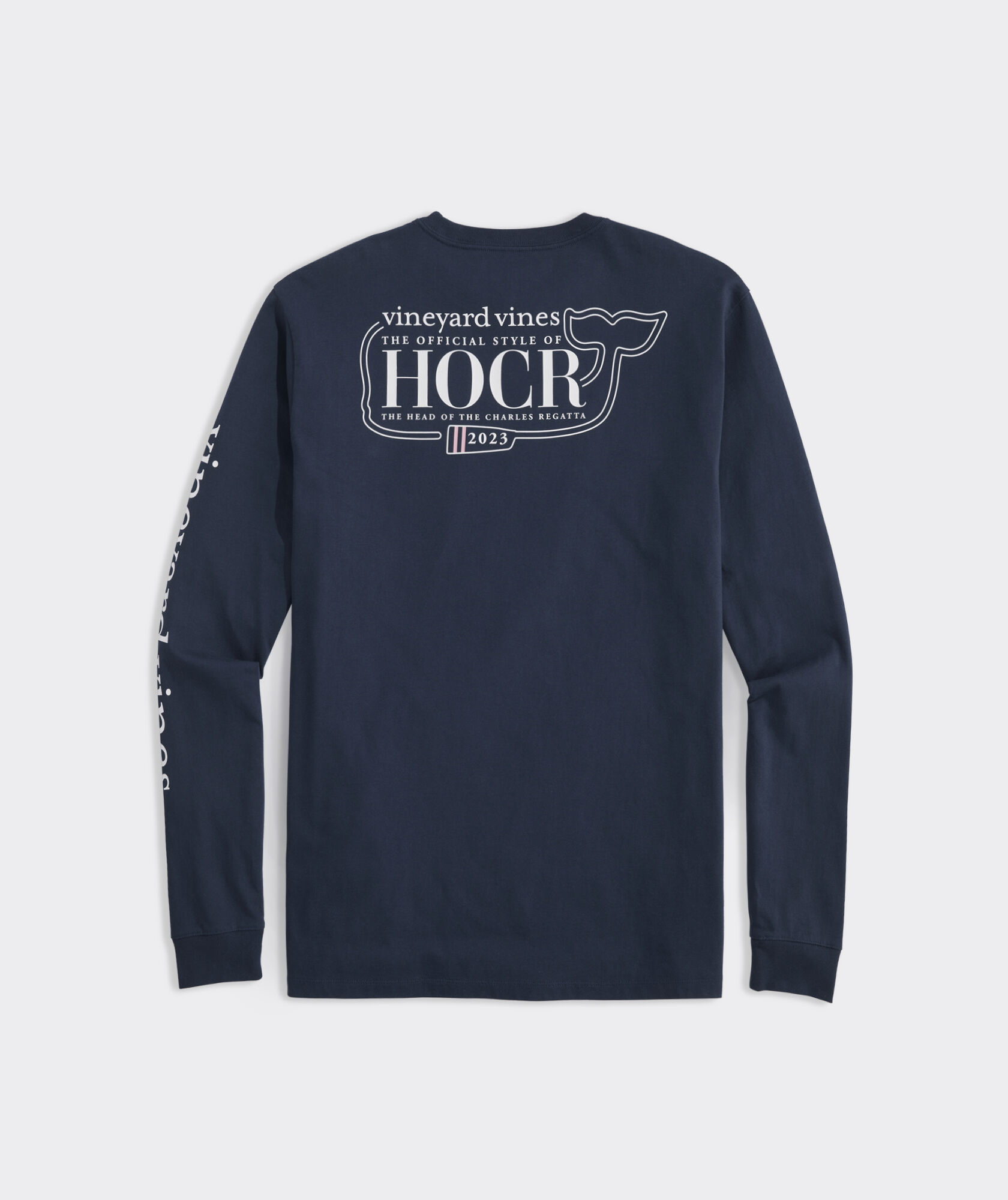 Shop Limited-Edition Head Of The Charles® Oar Whale Outline Long-Sleeve ...