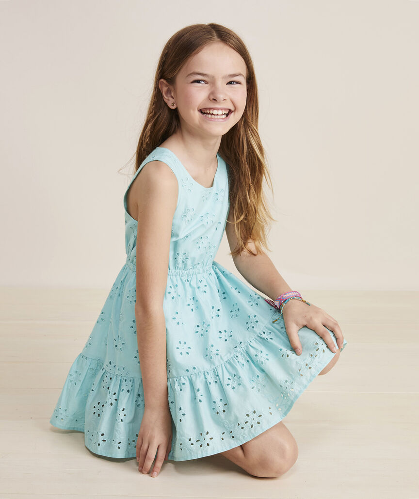 Shop Girls Eyelet Dress at vineyard vines