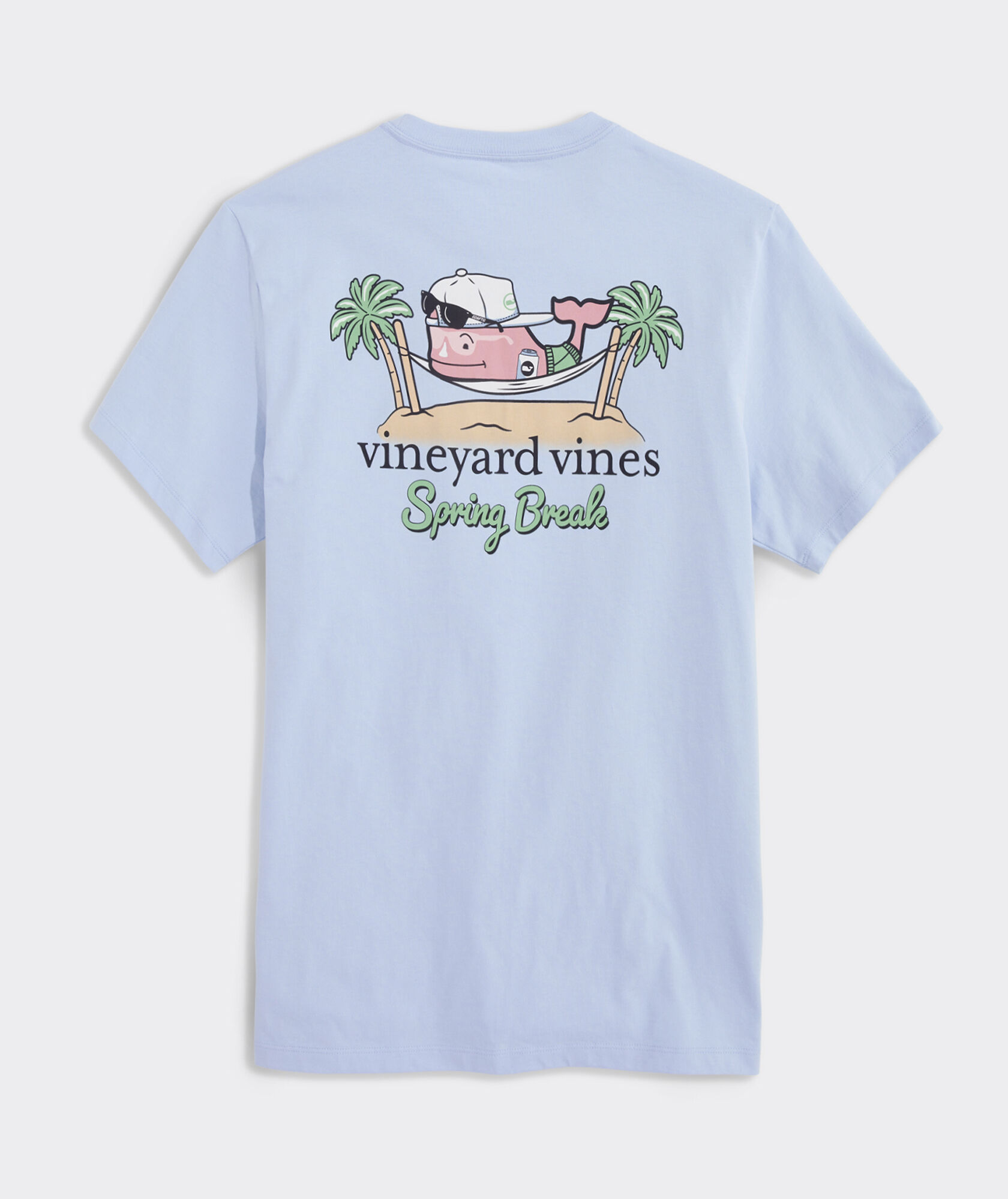 Shop Spring Break Hammock Whale Short-Sleeve Pocket Tee at vineyard vines