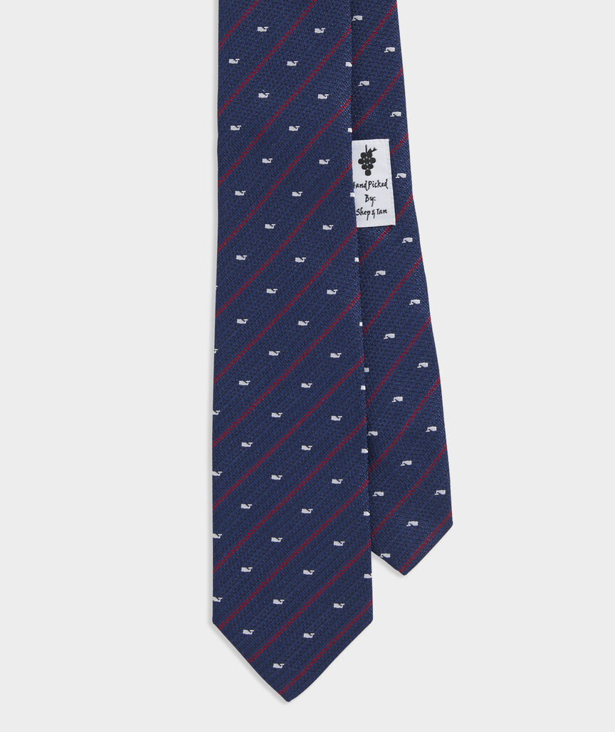 Shop Commodore Stripe Kennedy Tie at vineyard vines
