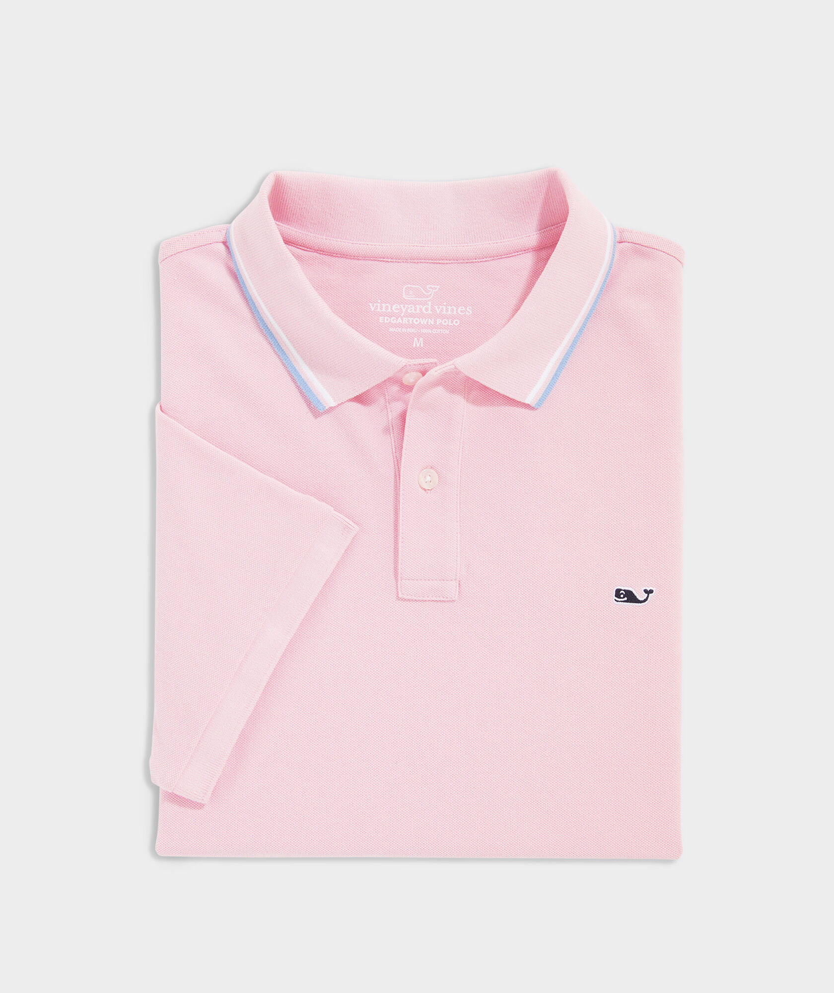 Shop Heritage Tipped Collar Pique Polo at vineyard vines