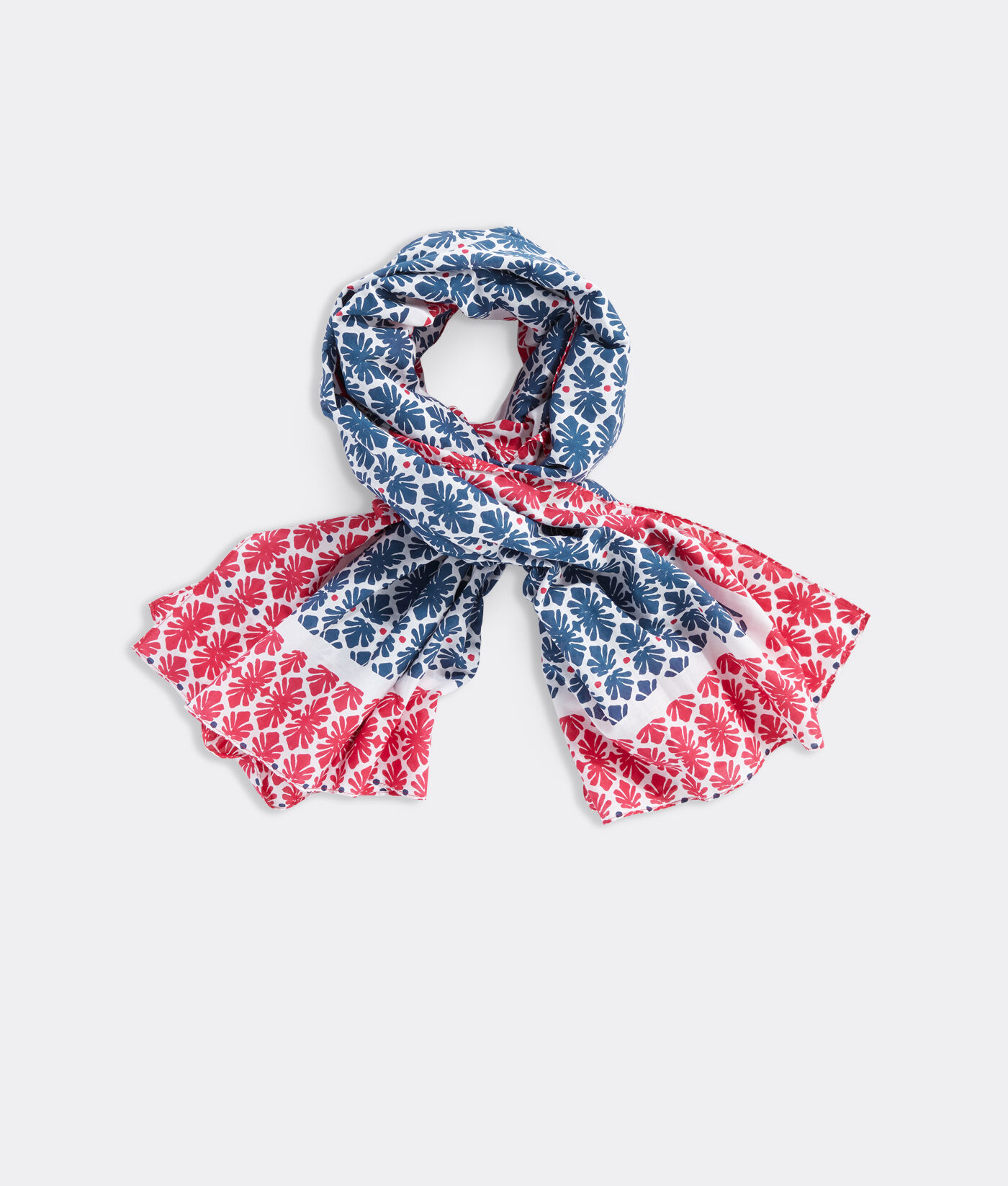 Shop Block Print Printed Pareo Scarf at vineyard vines