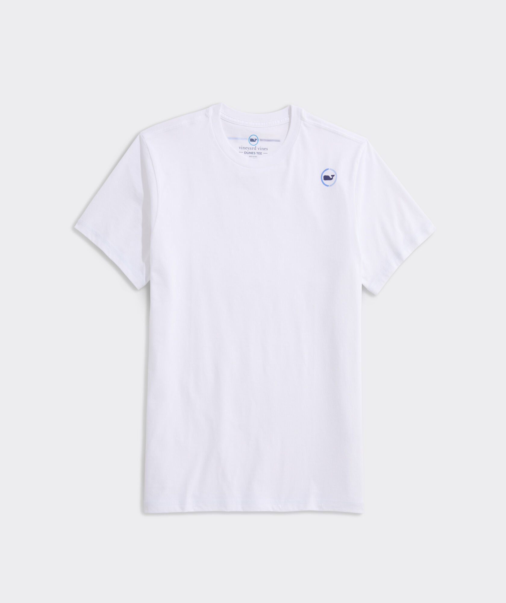 Shop Shoulder Whale Dot Logo Short-Sleeve Dunes Tee at vineyard vines