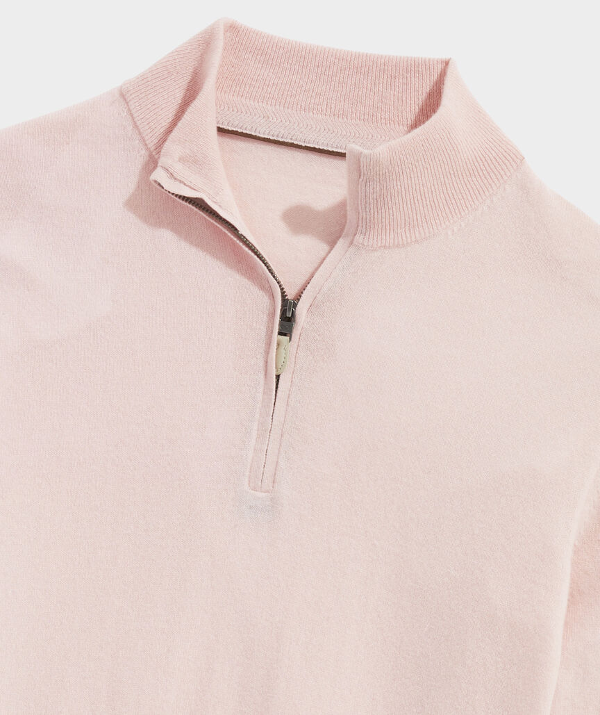 Shop Lightweight Cashmere Quarter-Zip at vineyard vines