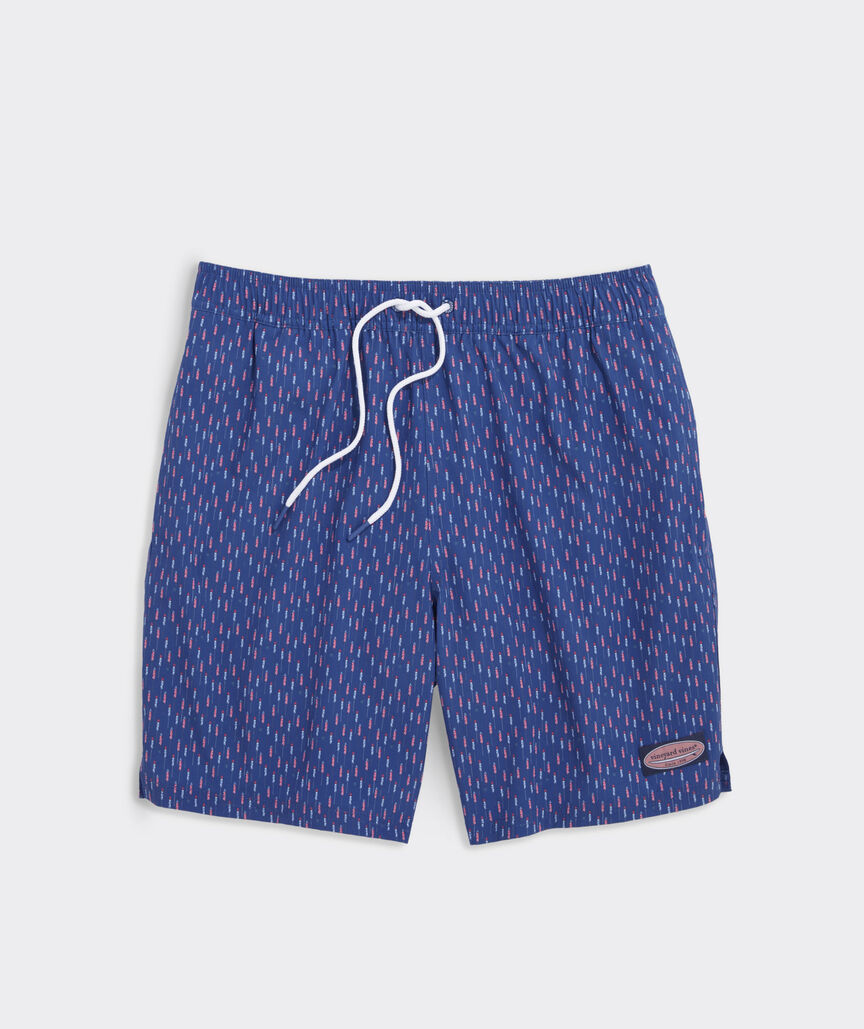 Shop 7 Inch Printed Chappy Trunks at vineyard vines