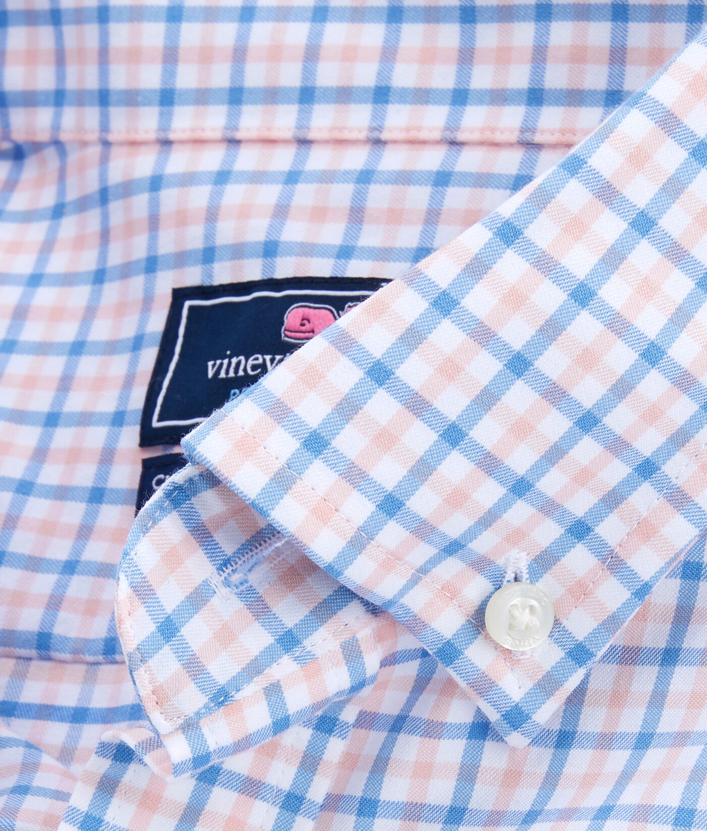 Shop Classic Fit Amelia Cotton Performance Murray Shirt at vineyard vines