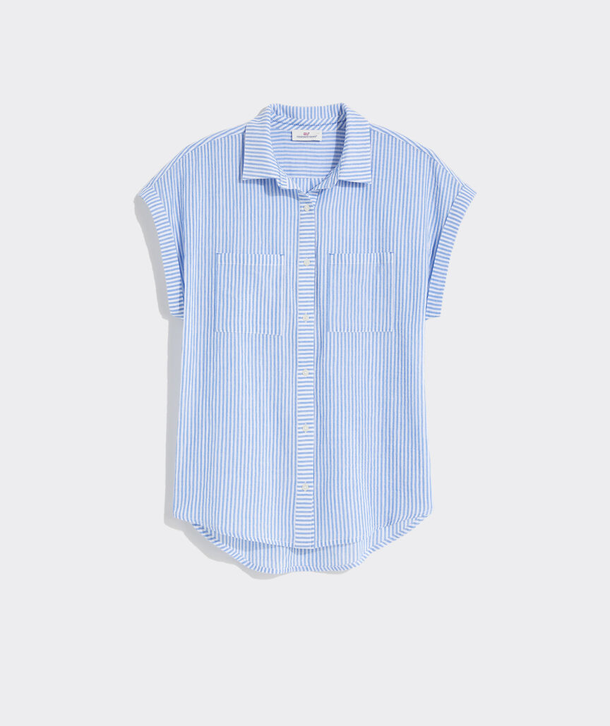 Shop Lightweight Short-Sleeve Button-Down at vineyard vines