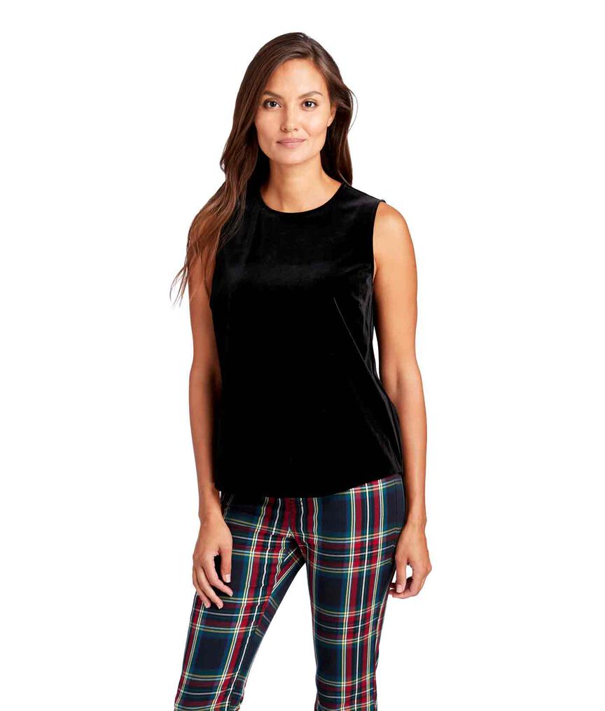 Shop Velvet Sleeveless Shell Top at vineyard vines