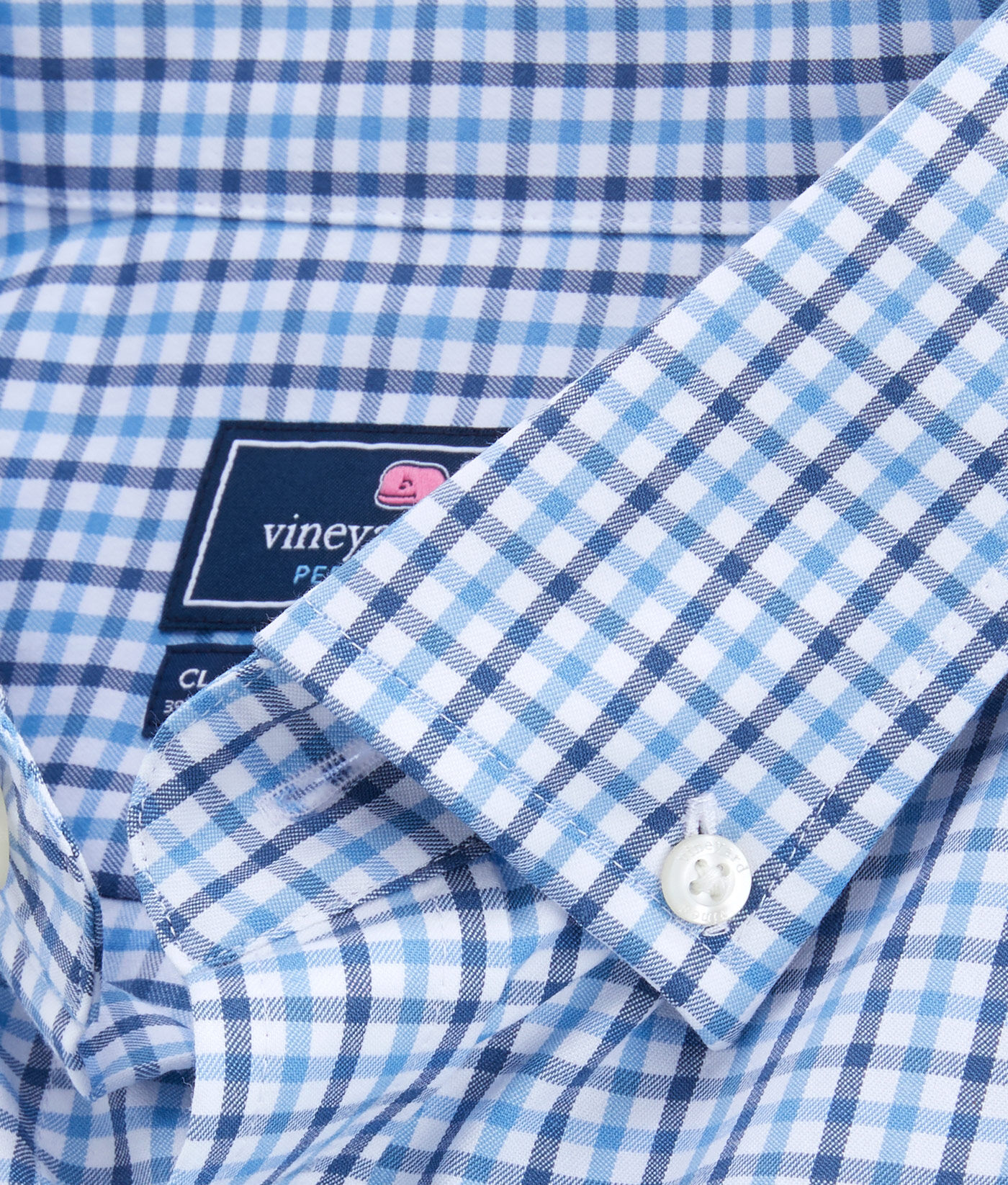 Shop Classic Fit Amelia Cotton Performance Murray Shirt at vineyard vines