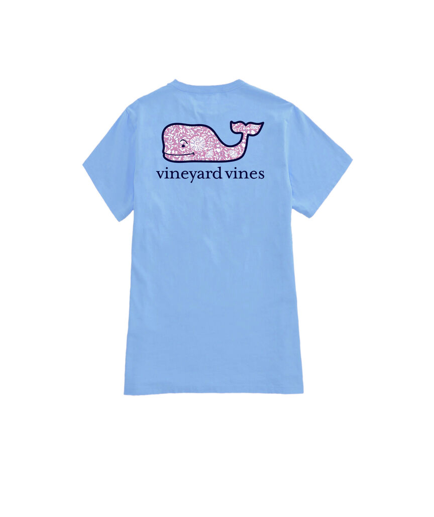 Shop OUTLET Vine Floral Whale Short-Sleeve Pocket Tee at vineyard vines