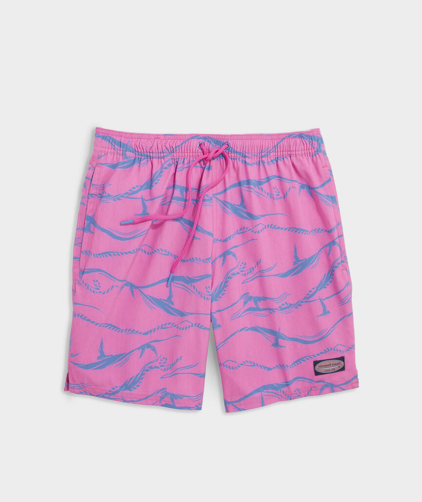 Shop 7 Inch Printed Chappy Trunks at vineyard vines