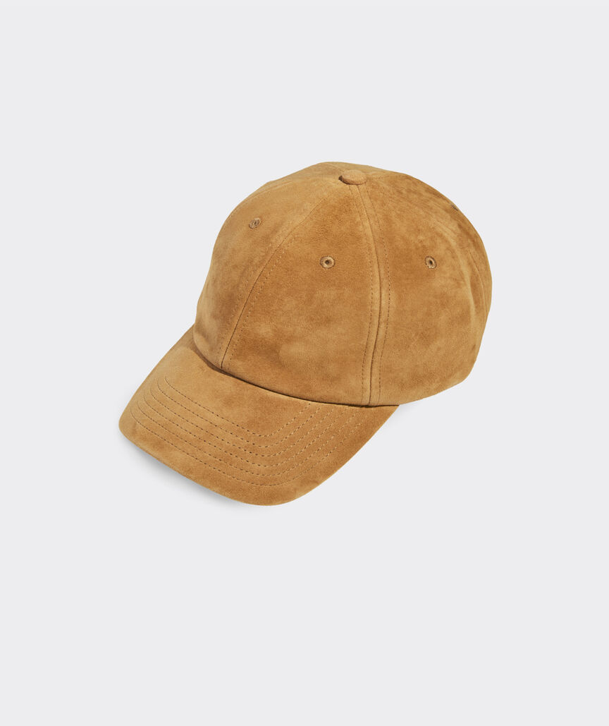 Shop Suede Baseball Hat at vineyard vines