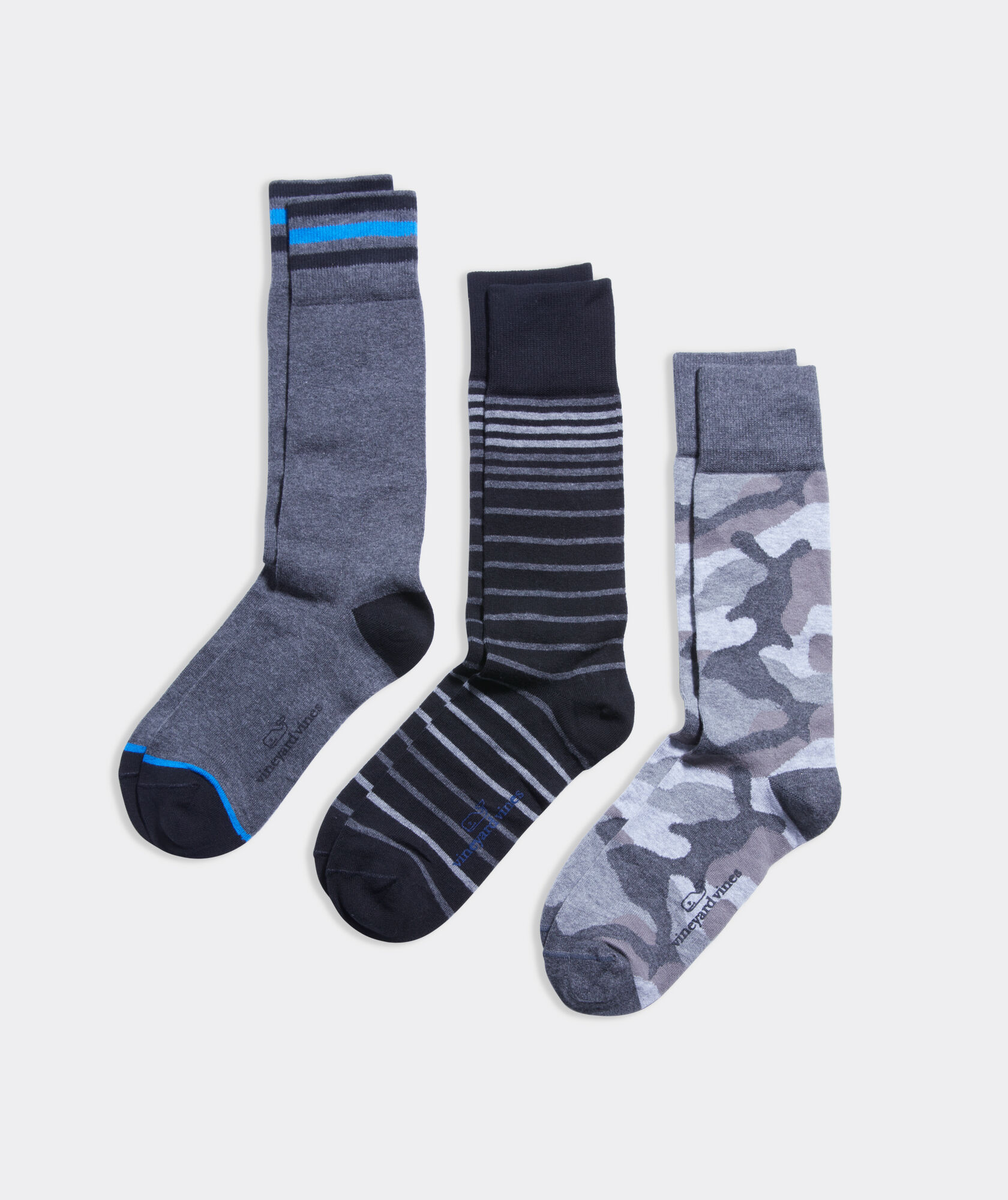 Shop 3-Pack Sock Set at vineyard vines