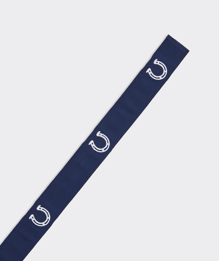 Shop Kentucky Derby Embroidered Horseshoe Ribbon D-Ring at vineyard vines