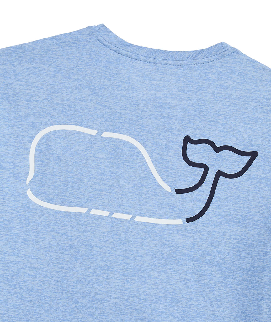 Shop OUTLET Whale Outline Short-Sleeve Performance Tee at vineyard vines