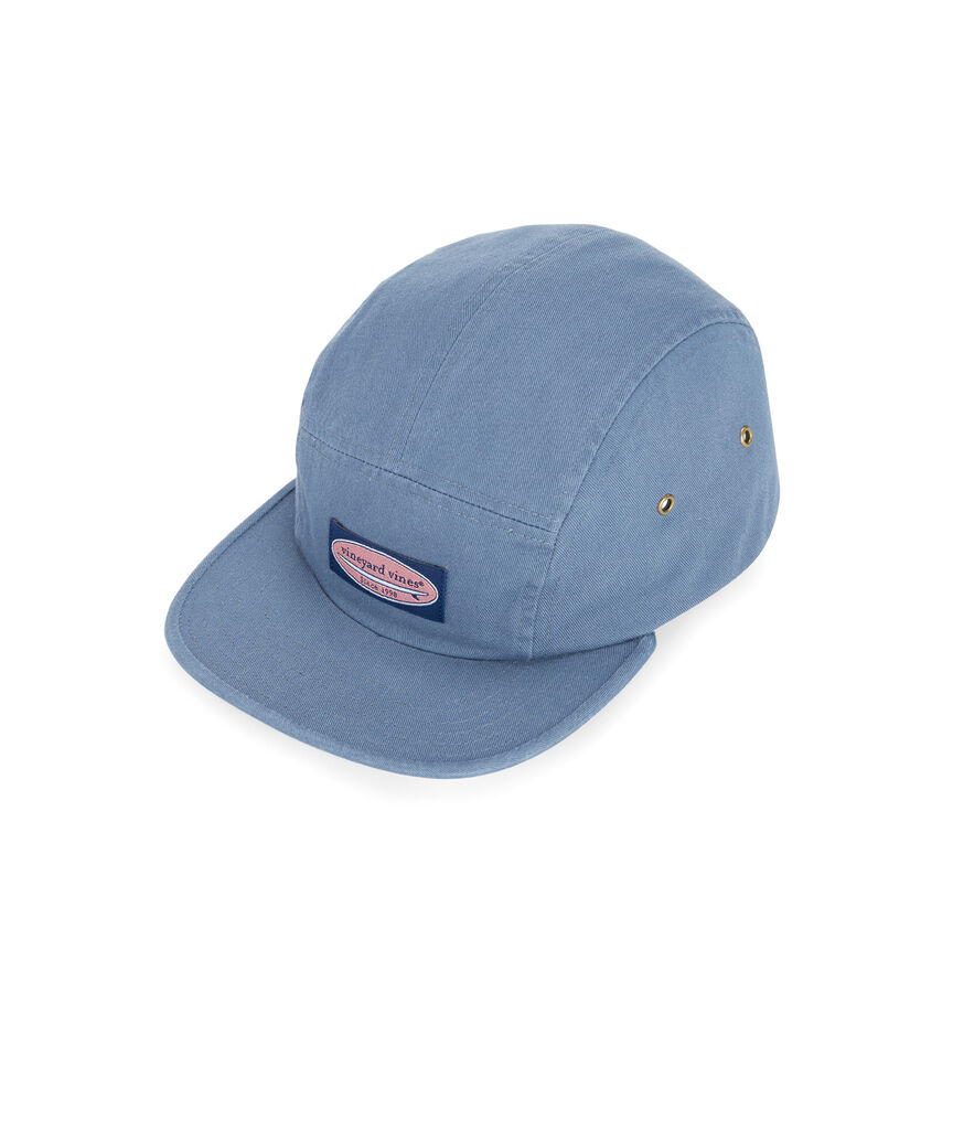 Shop Surf Label Five Panel Hat at vineyard vines