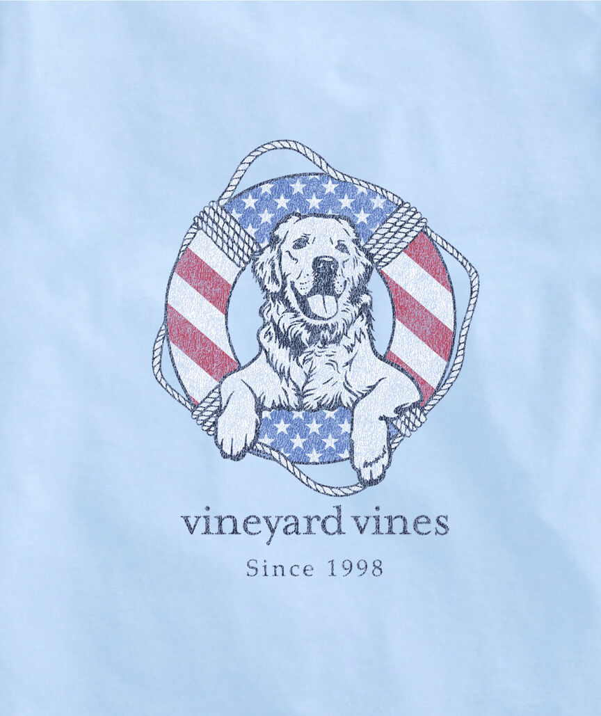 Shop OUTLET Boys' USA Dog Life Ring Short-Sleeve Pocket Tee at vineyard ...