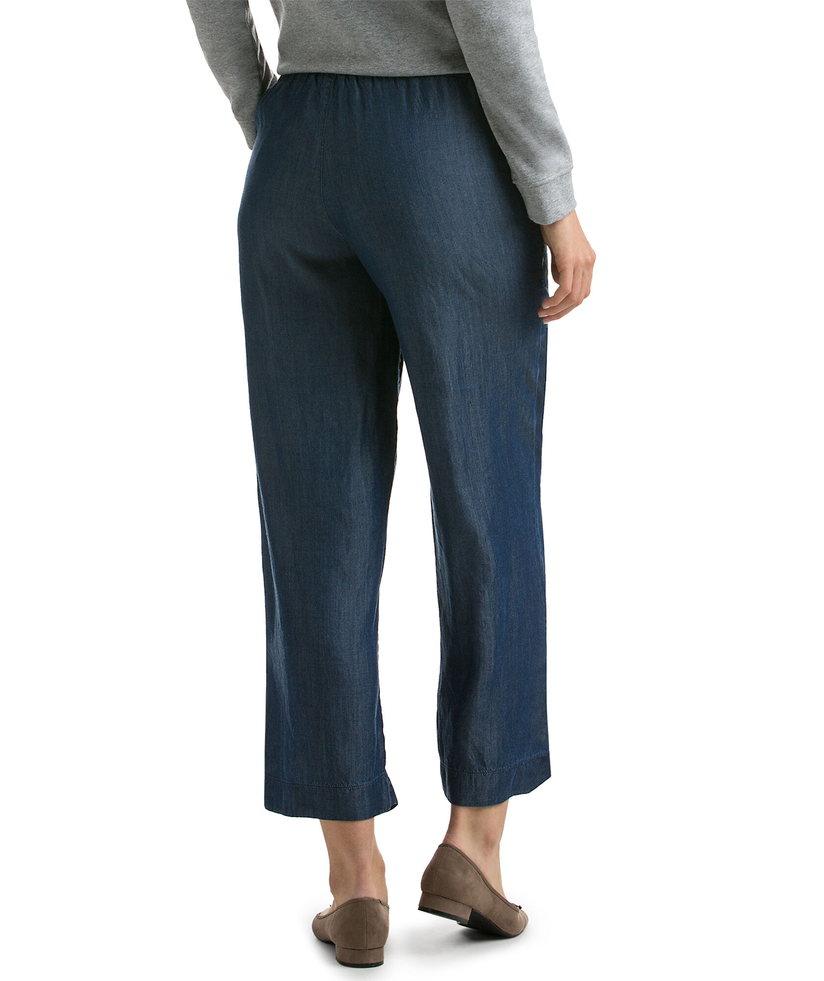 Shop Wide Leg Chambray Pants at vineyard vines