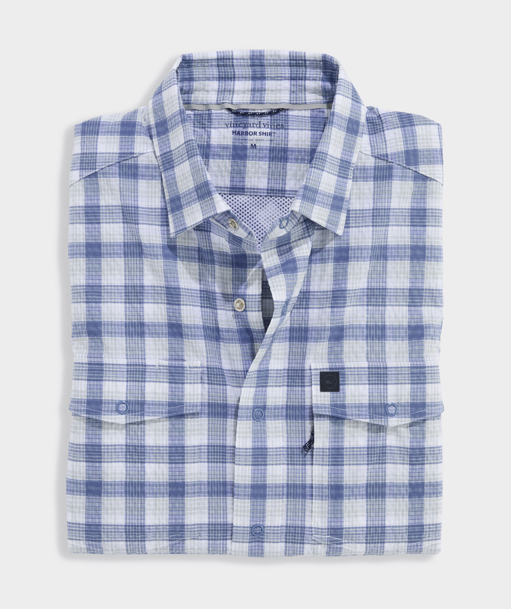 Shop Performance Permit Plaid Harbor Shirt at vineyard vines