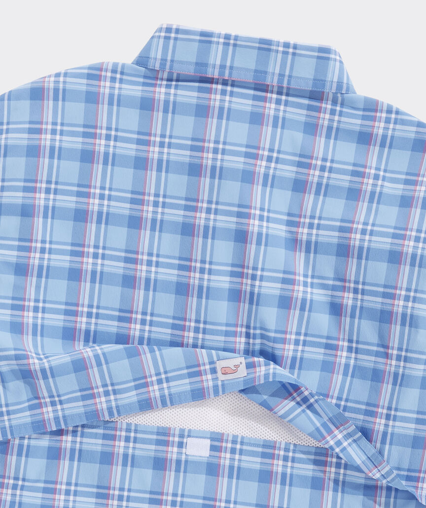 Shop Harbor Performance Plaid Shirt at vineyard vines