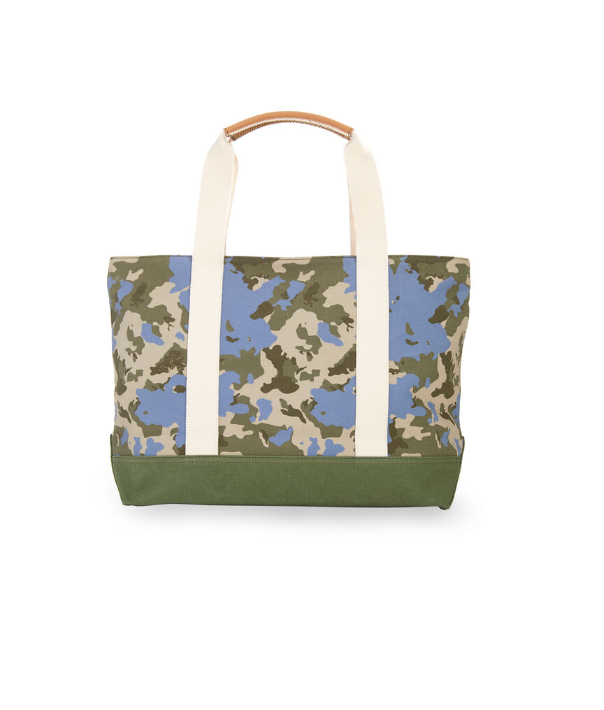 Shop Camo Canvas Tote Bag at vineyard vines