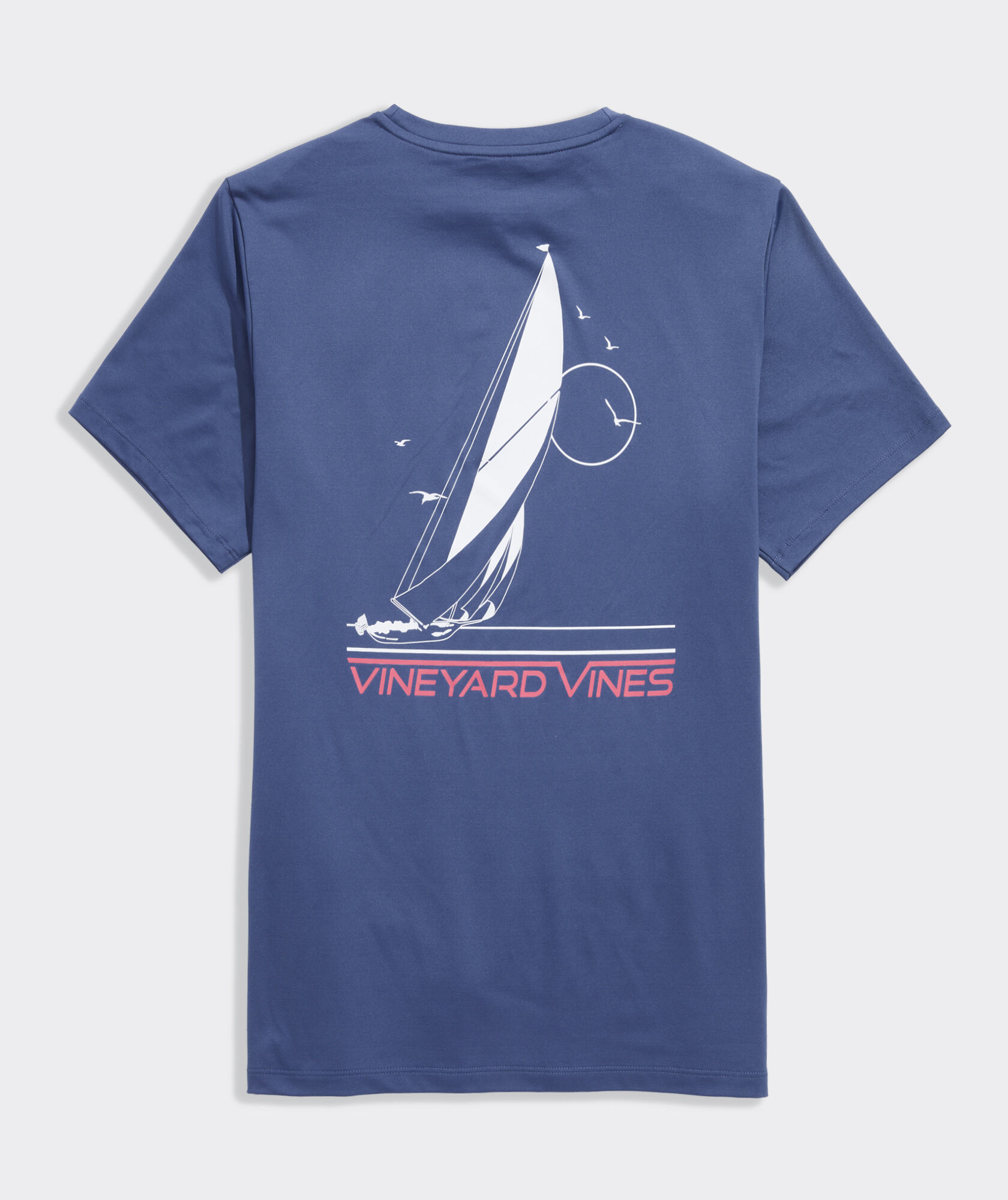 Shop Performance Retro Sailboat Short-Sleeve Harbor Tee at vineyard vines