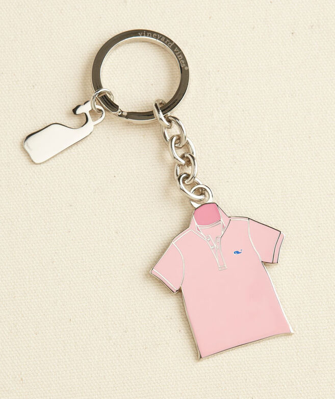 Accessories: Popped Collar Polo Key Chain - Vineyard Vines