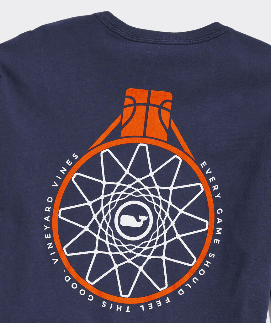 Shop Overhead Basketball Hoop Long-Sleeve Pocket Tee at vineyard vines