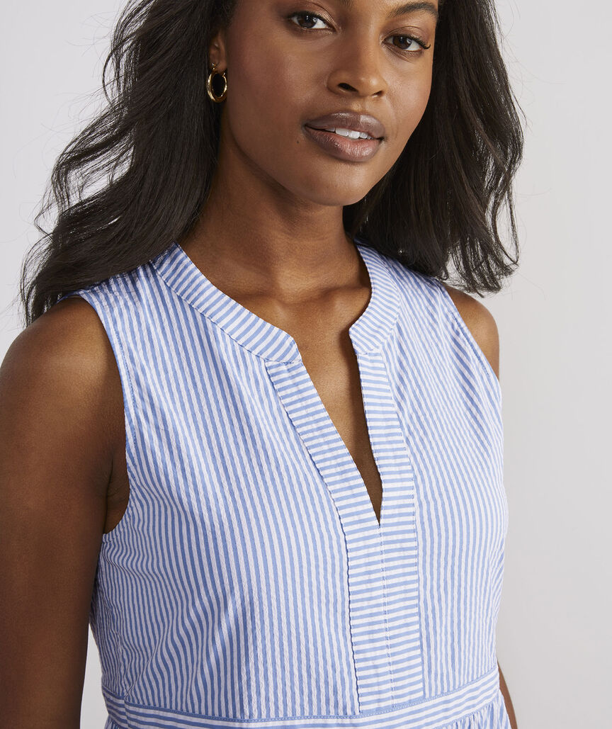 Seersucker Dress Women