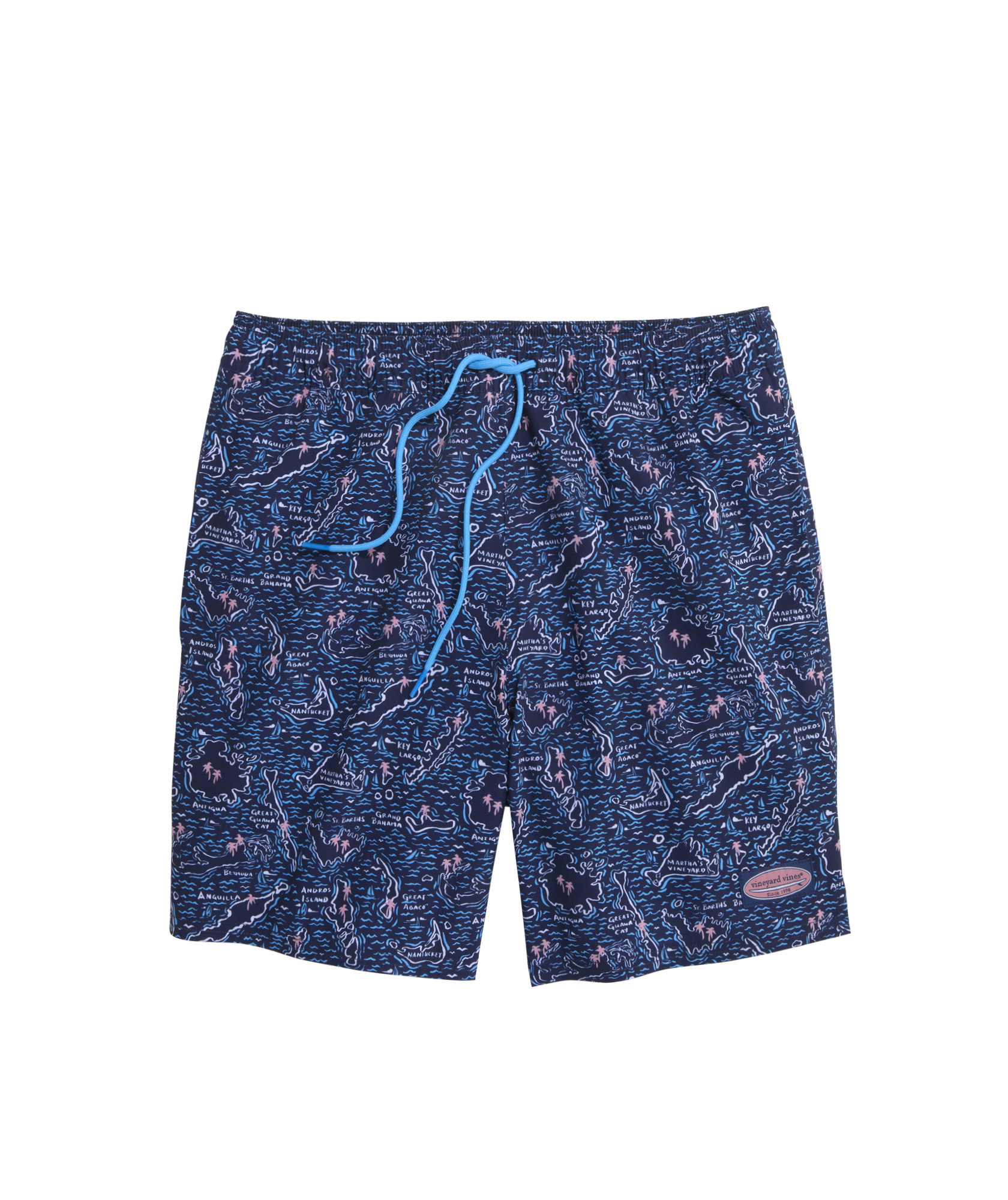 Shop OUTLET Printed 7 Inch Chappy Swim Trunks at vineyard vines