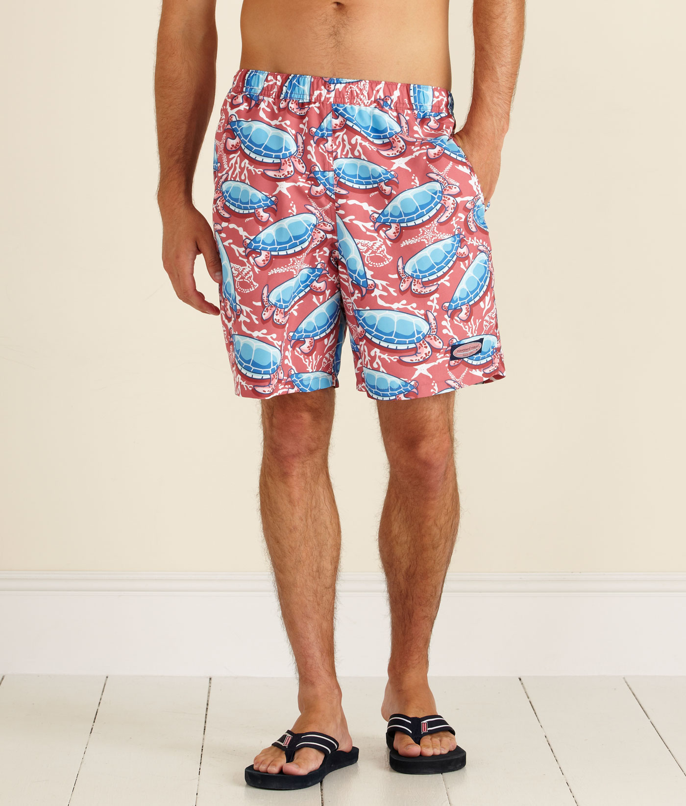 Men's Swimwear: Sea Turtles Chappy Swim Trunks for Men – Vineyard Vines
