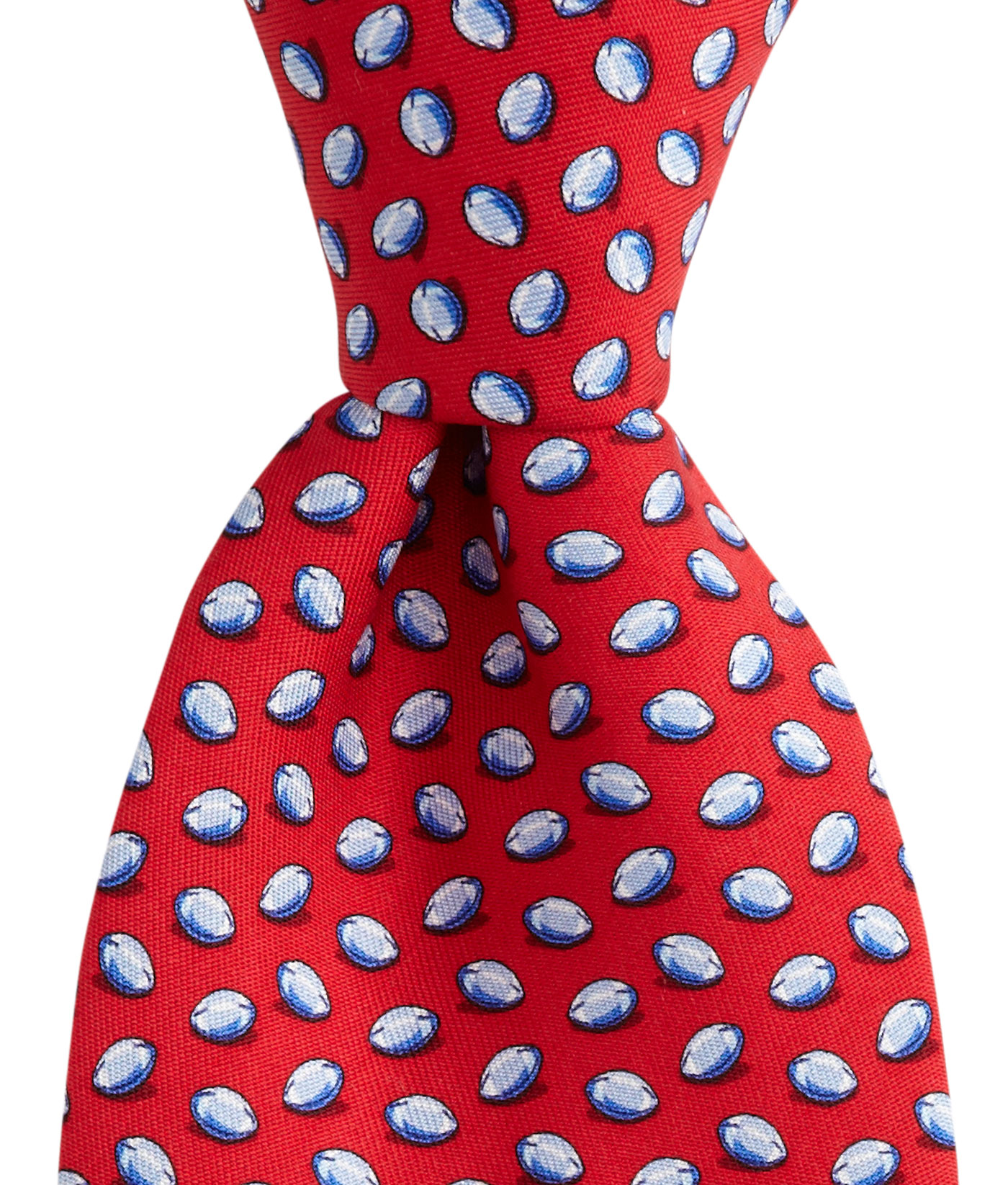 Men's Ties: Printed Football Silk Tie for Men – Vineyard Vines