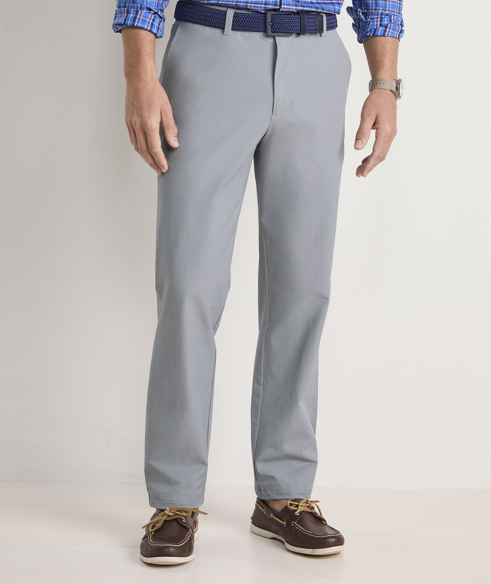 Shop Performance On-The-Go Straight Fit Pants at vineyard vines