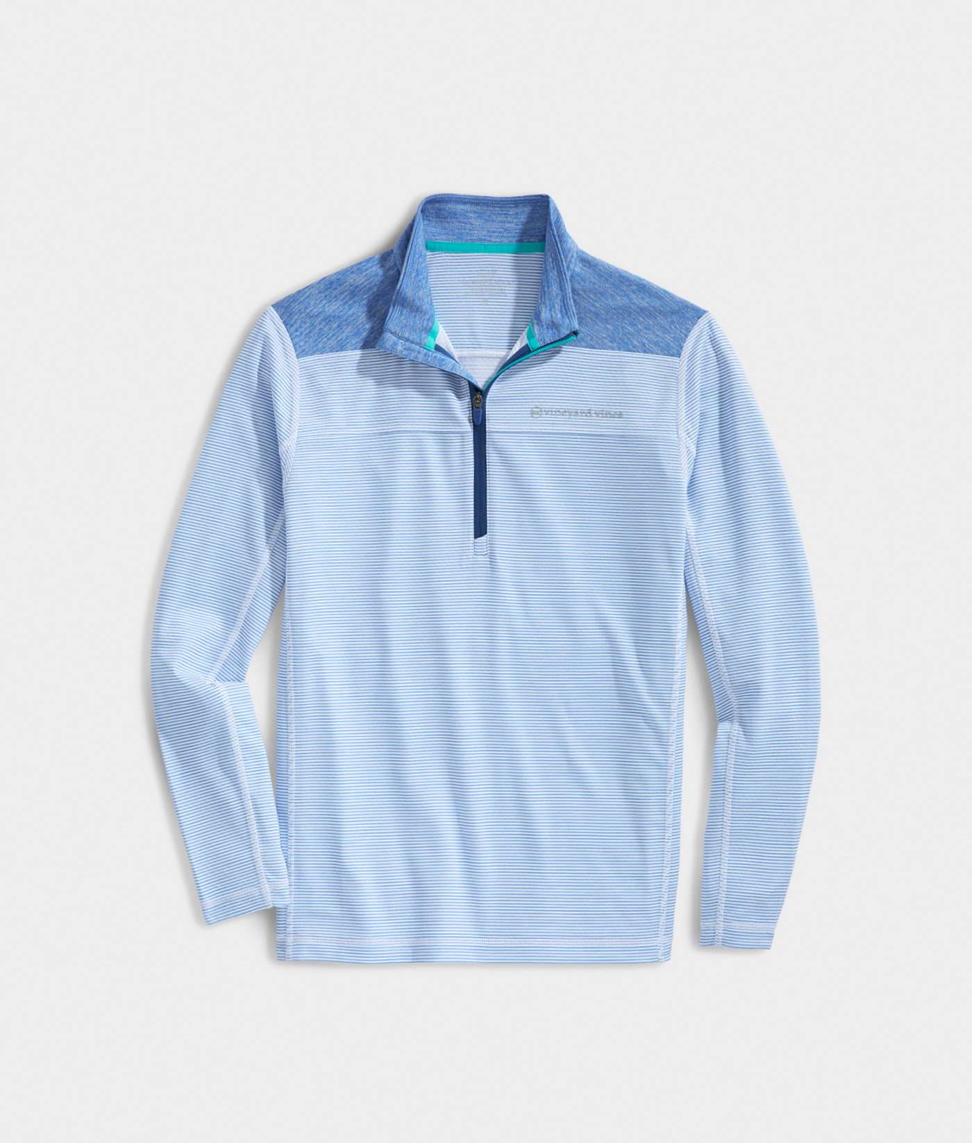 Shop Striped Shep Shoulder Sankaty 1/2-Zip Pullover at vineyard vines