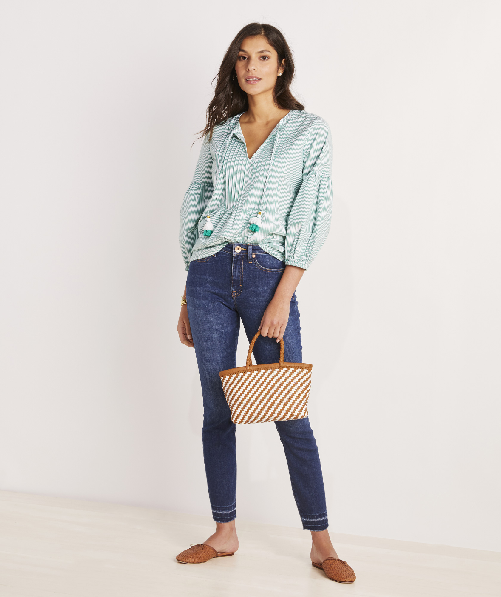 Shop Skinny Released Hem Jamie Jeans at vineyard vines
