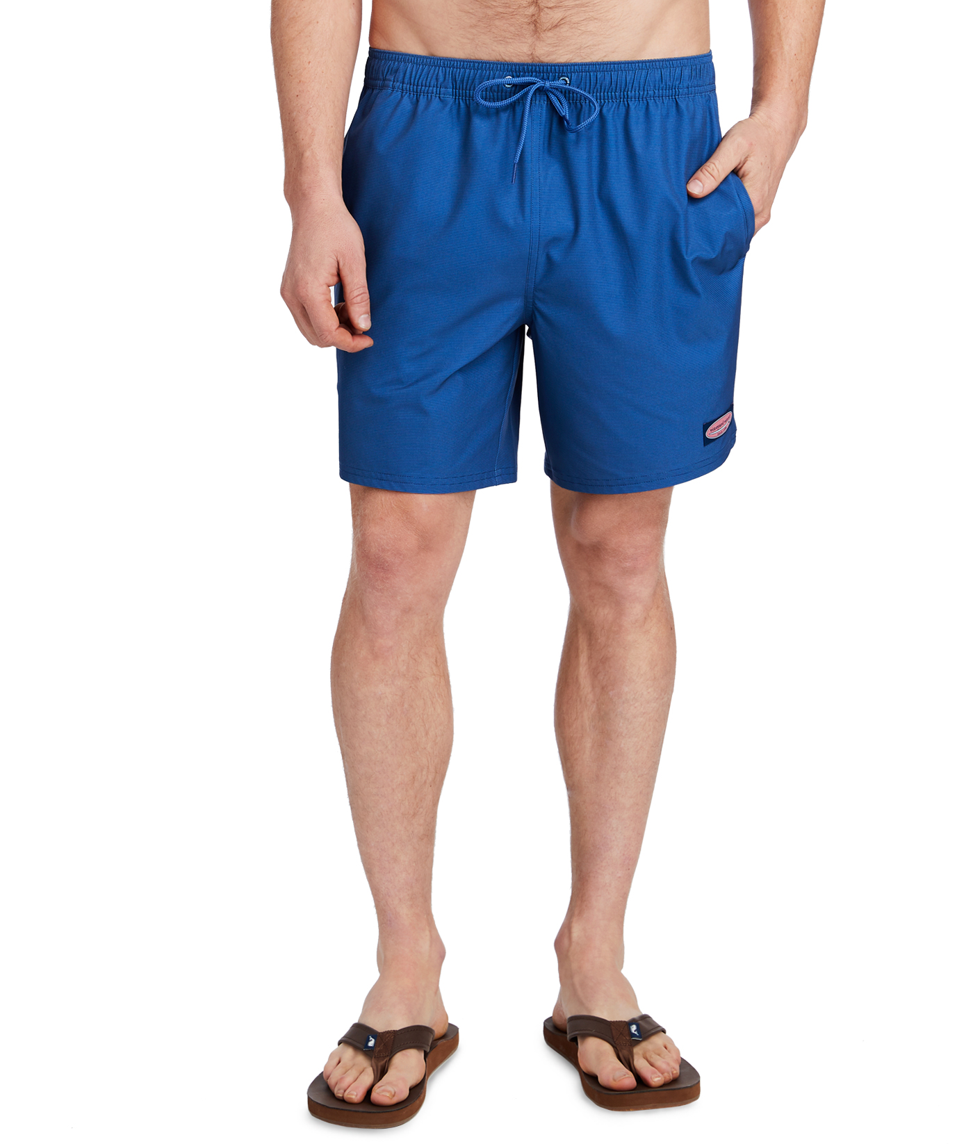 Shop Fine Line Stripe Chappy Trunks at vineyard vines