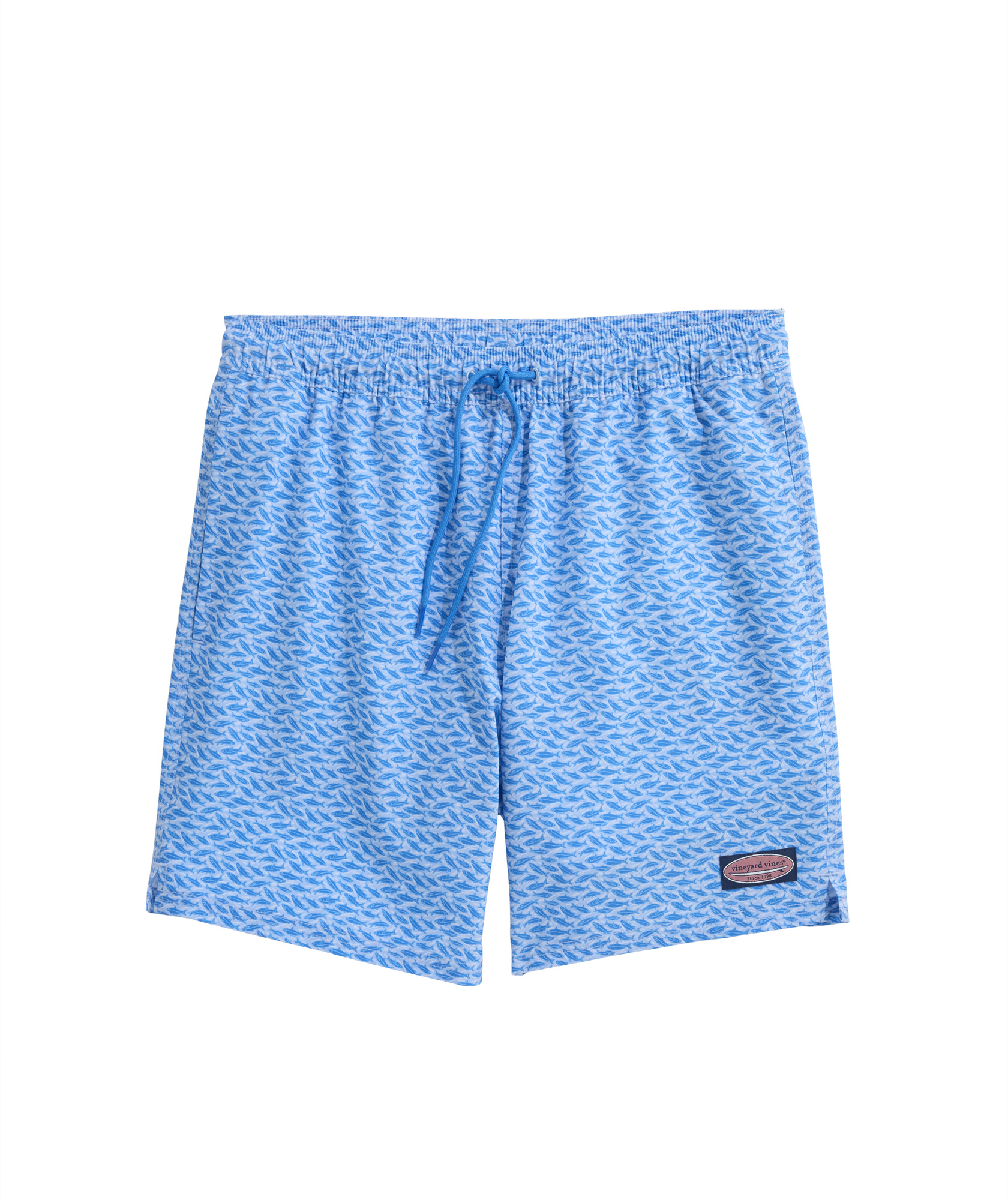Shop OUTLET 7 Inch Bluff Fish Chappy Swim Trunks at vineyard vines