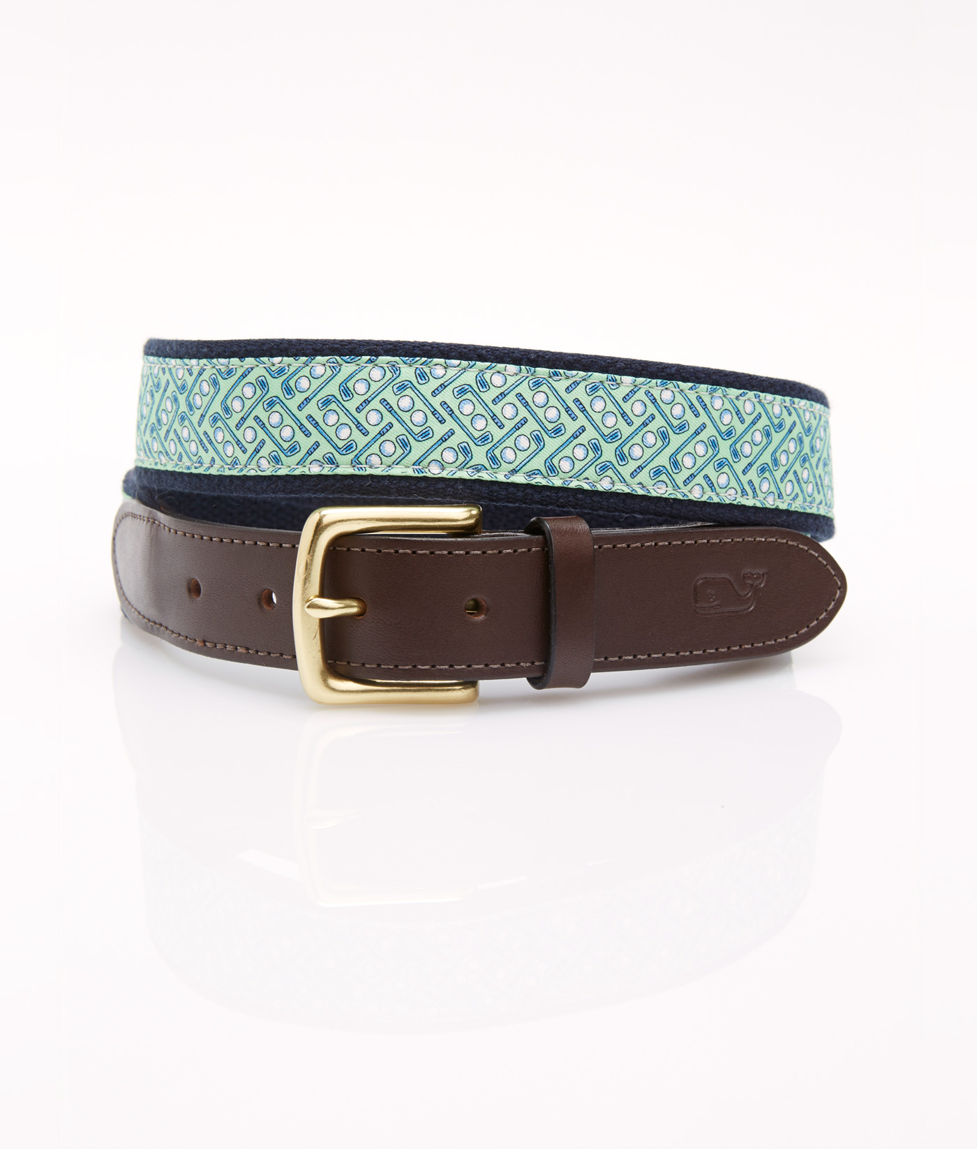 Shop Golf Geo Canvas Club Belt at vineyard vines