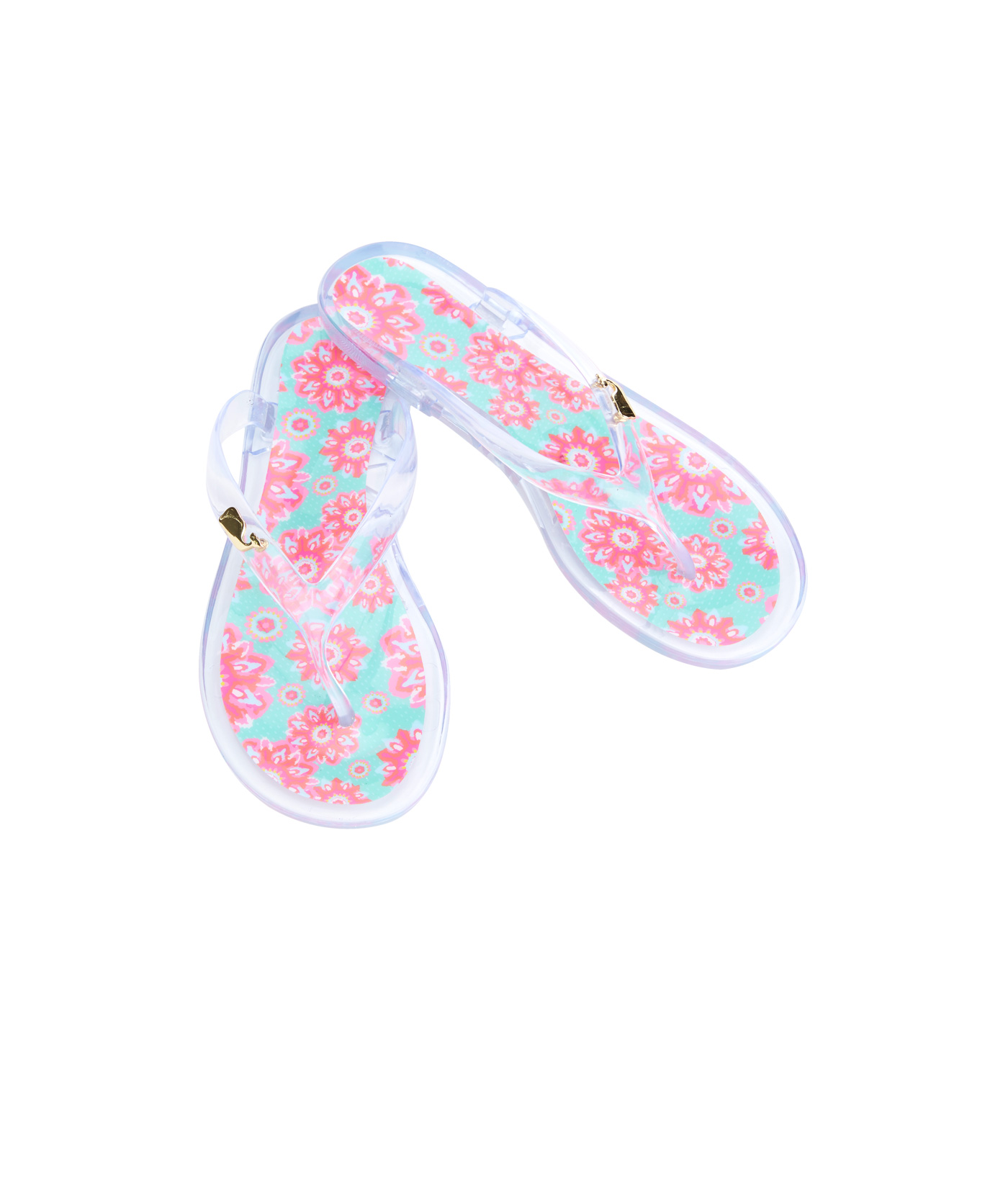 Shop Caribbean Floral Jelly Flip Flops at vineyard vines