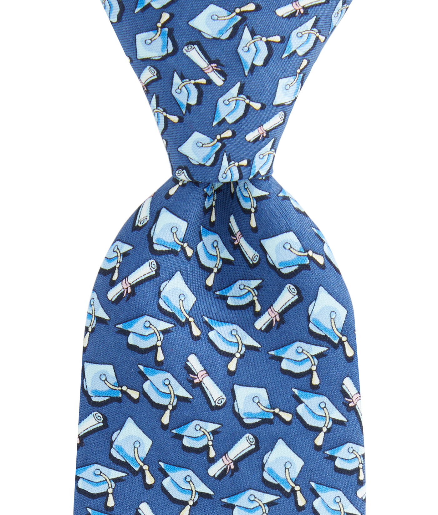 Shop Boys New Graduation Caps Printed Tie at vineyard vines