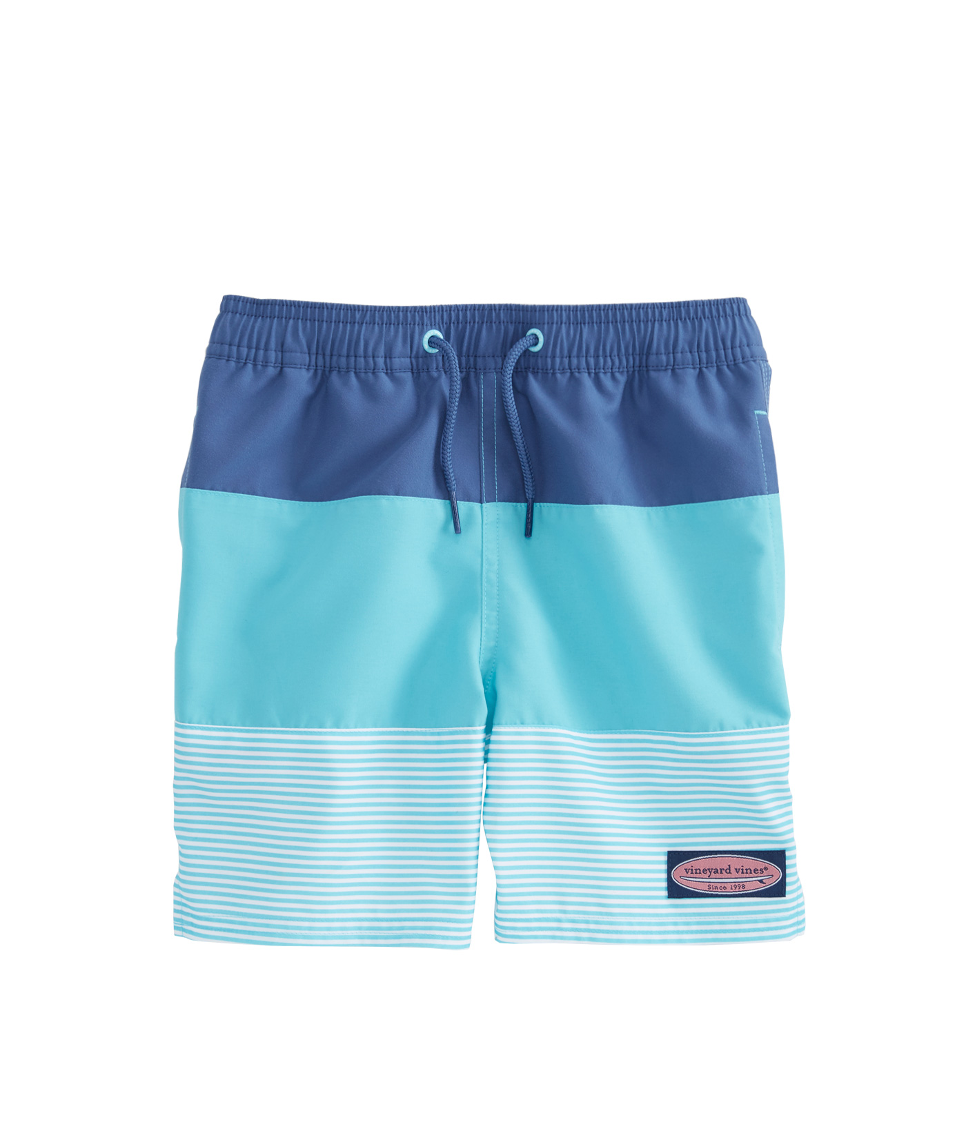 Shop Boys Pieced Chappy Trunks at vineyard vines